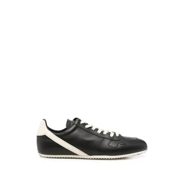 Rick Owens Calf Leather Low-top Trainers