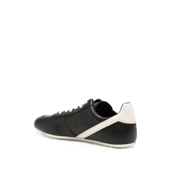 Rick Owens Calf Leather Low-top Trainers