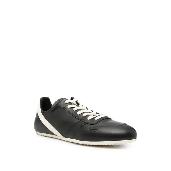 Rick Owens Calf Leather Low-top Trainers