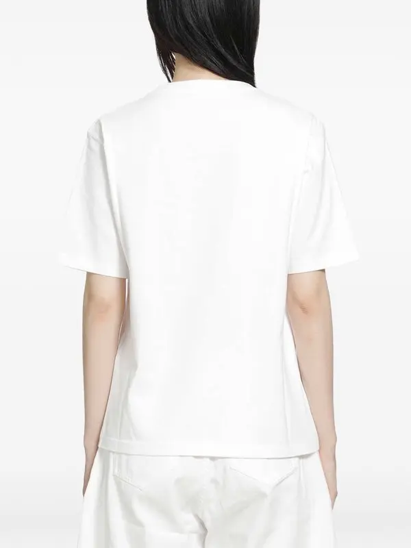 Celine Logo Cotton T-shirt