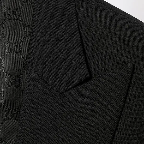 Gucci Stretch Wool Technical Jacket