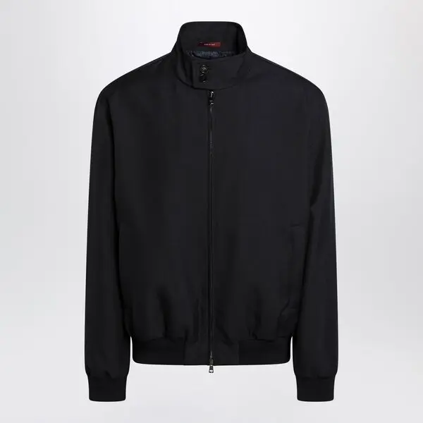 Gucci Zip-up Jacket In Wool-blend Twill