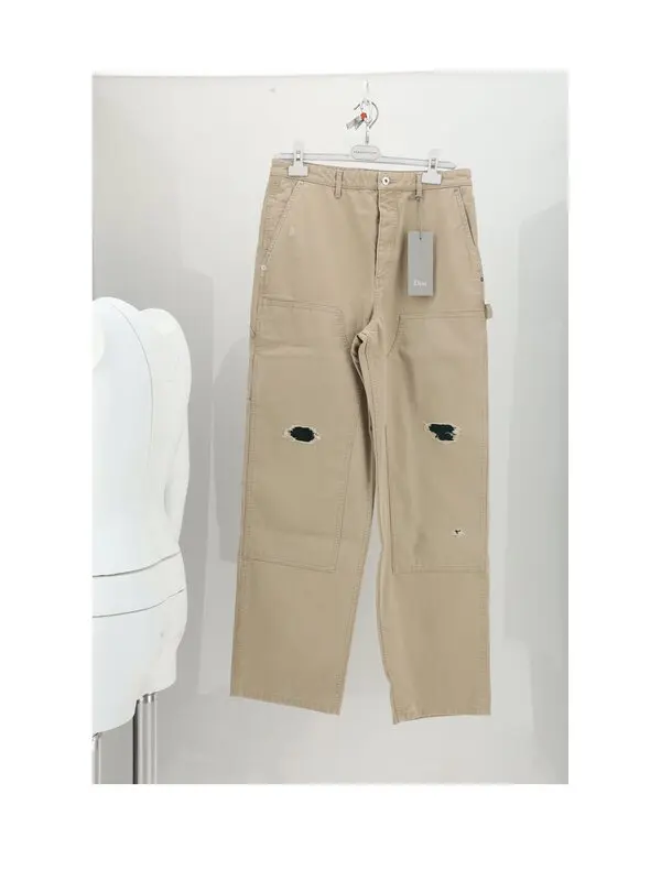 Dior Homme Carpenter Pants - Cream