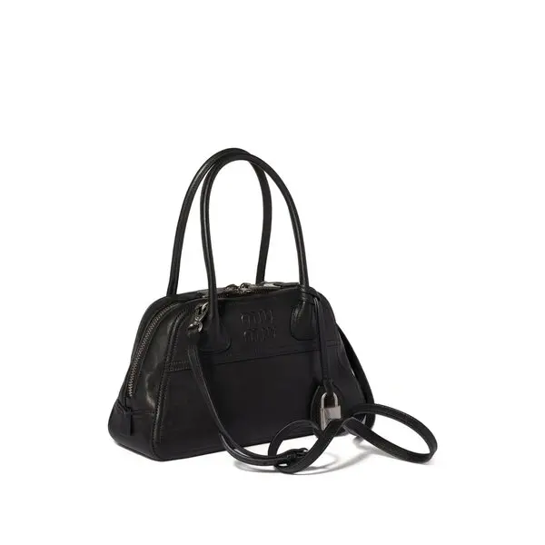 Miu Miu Leather Vivant Tote Bag