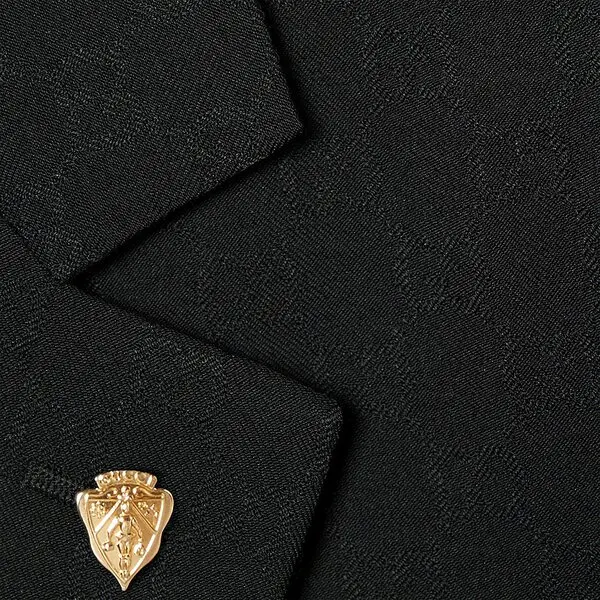 Gucci Single-breasted Gg Wool Jacket