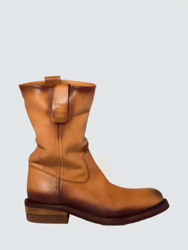 Miu Miu Leather Boots