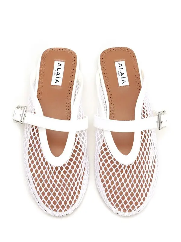 Alaïa Flat Mesh Mule