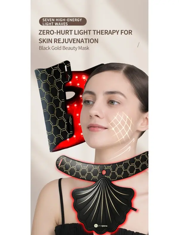 PROSPERA Panther Ii Led Skin Rejuvenate Face And Neck Mask