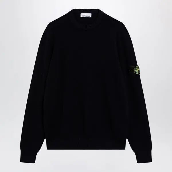 Stone Island Wool Crewneck Sweater