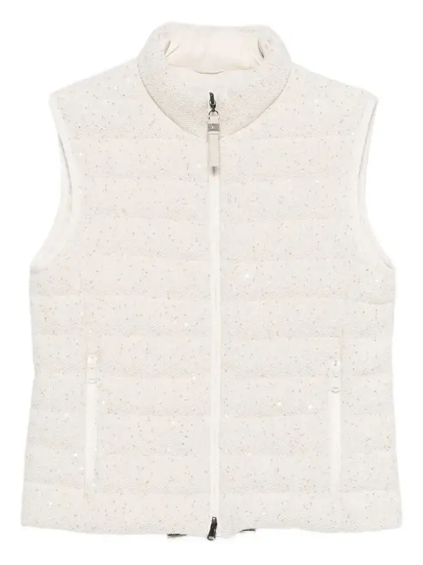 Brunello Cucinelli Sequined Vest