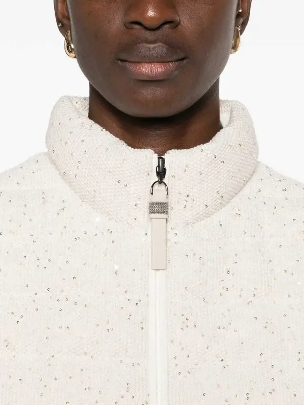 Brunello Cucinelli Sequined Vest