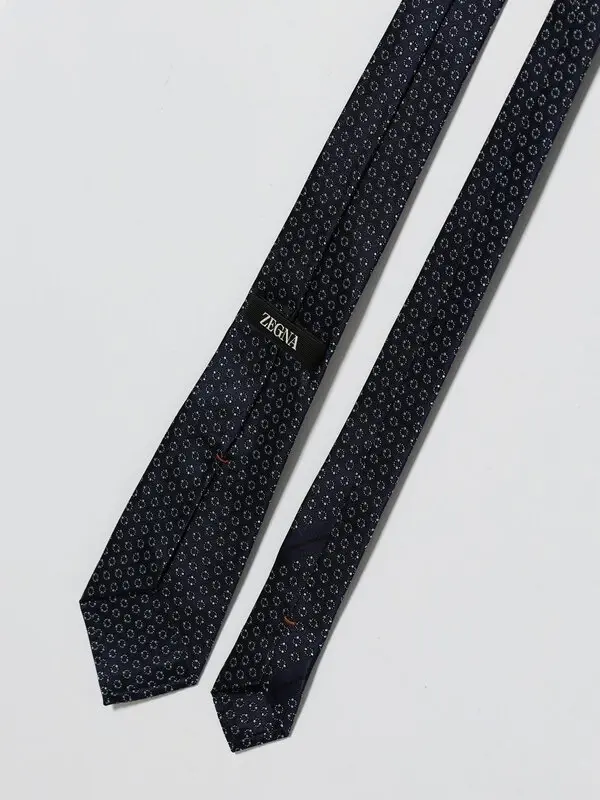 Zegna Jacquard Silk Tie