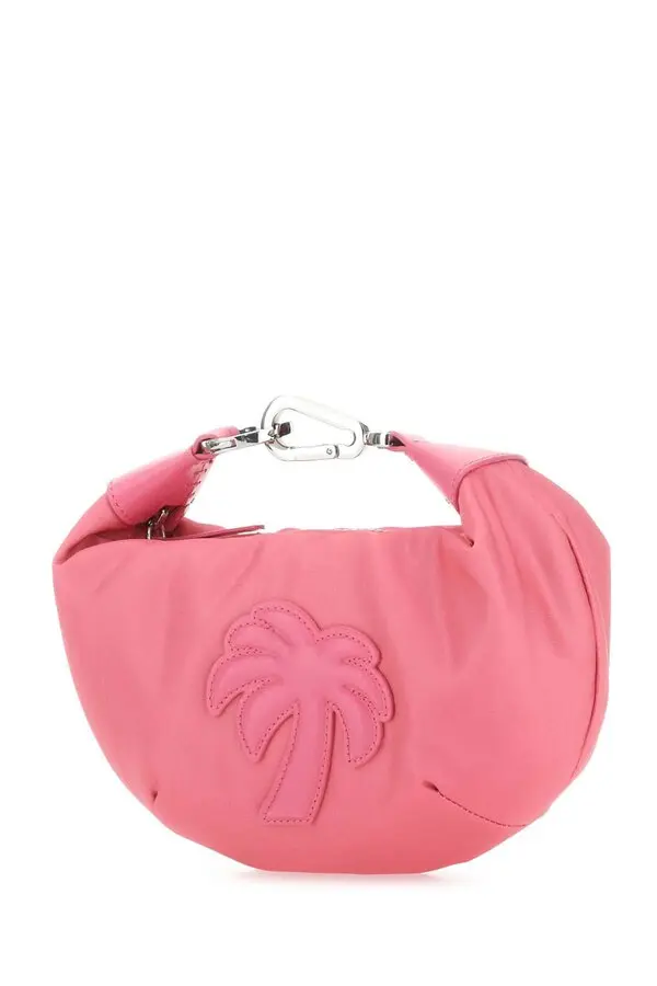 Palm Angels Dark Fabric Big Palm Handbag