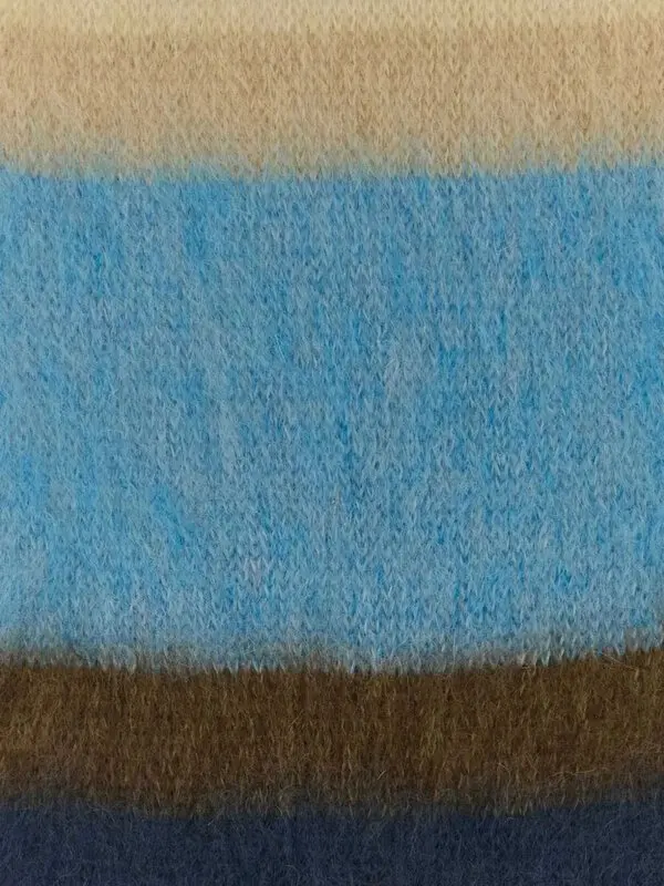 Miu Miu Wool Scarf With Fringes