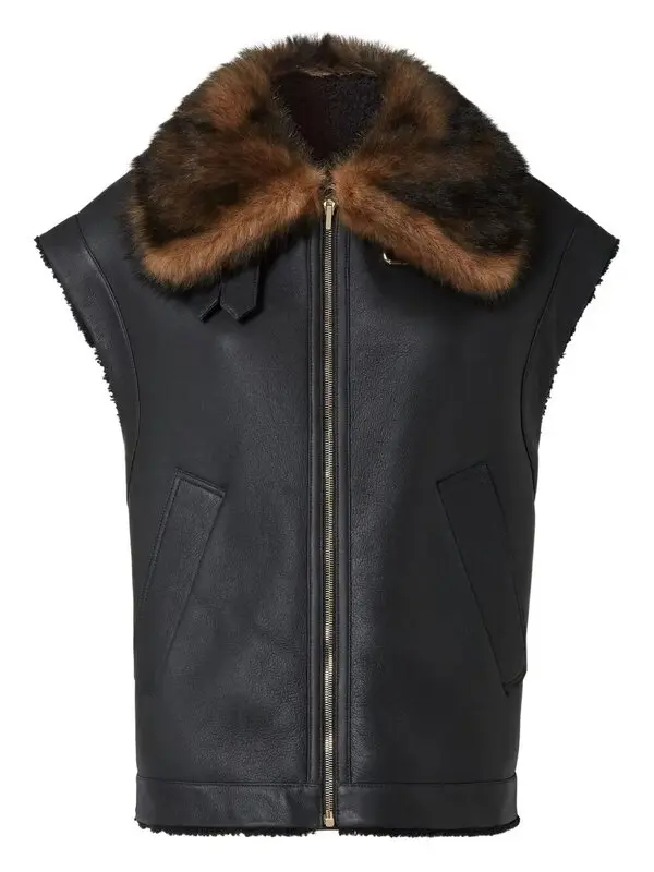 Fendi Nappa Shearling Gilet