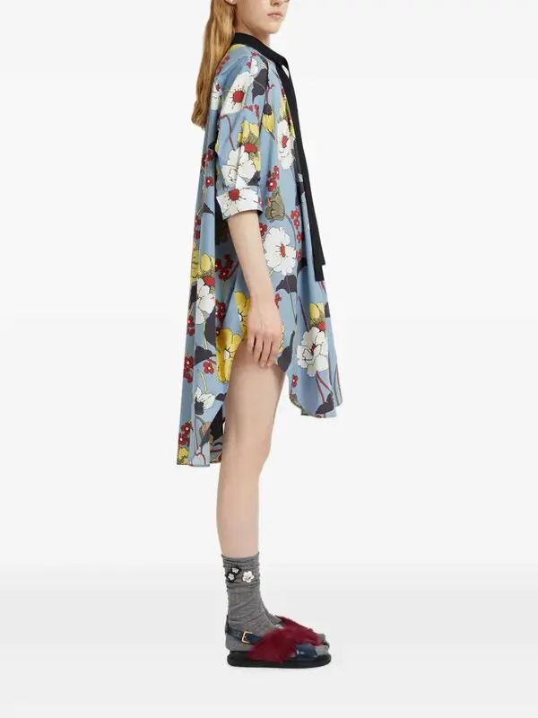 Marni Floral Cotton Dress