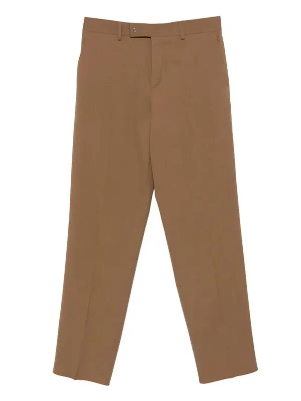 Fendi Wool Cigarette Trousers