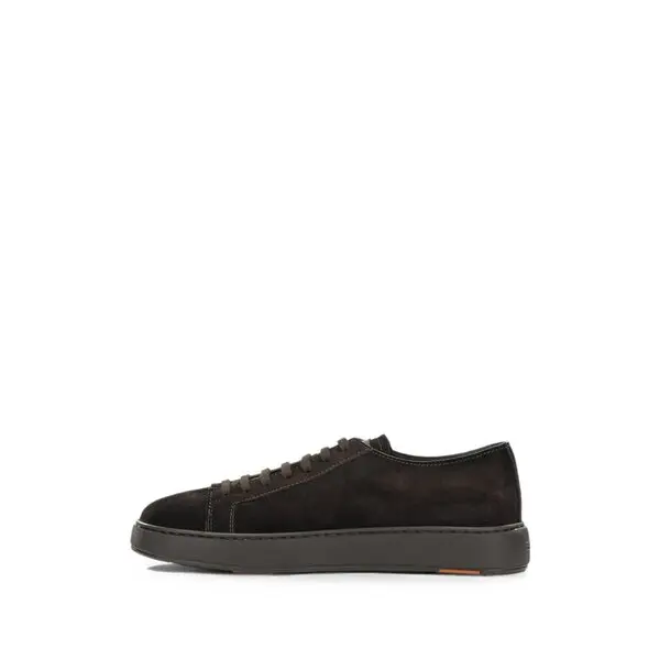 Santoni Suede Low-top Sneakers