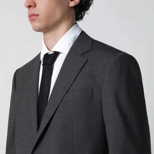 Dsquared2 Grey Single-breasted Suit In Wool Blend