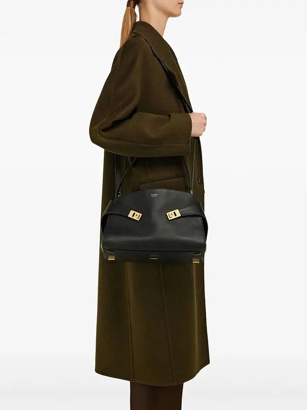 FERRAGAMO Bicolor Hug Soft Medium Shoulder Bag