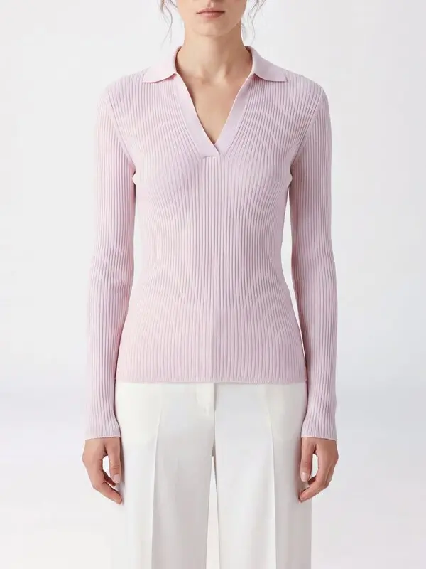 Max Mara Cashmere And Silk Fine Knit Pullover