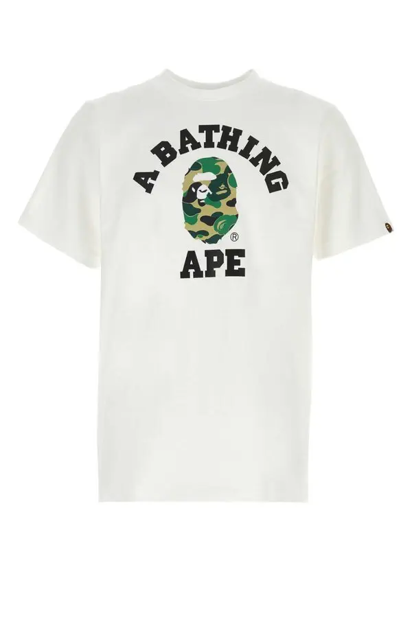A BATHING APE Cotton Abc Camo Collage T-shirt