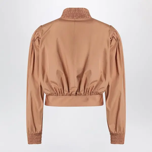 Chloé Organic Cotton Poplin Cropped Jacket