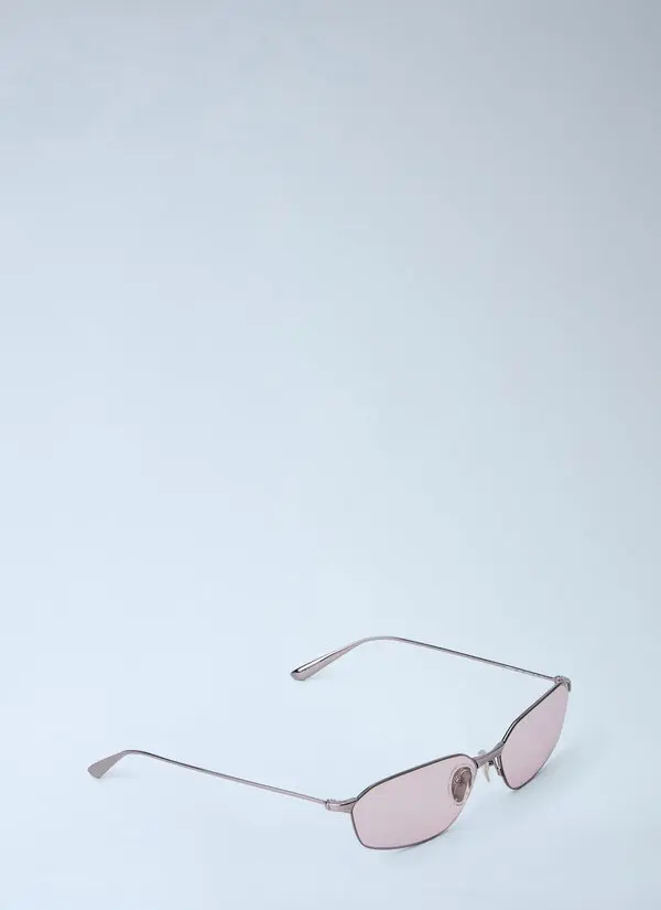Balenciaga Invisible Oval Sunglasses