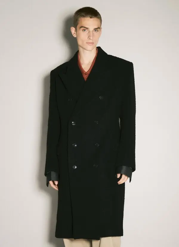 Martine Rose Double-breasted Shirt Overcoat