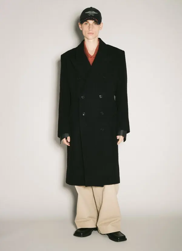 Martine Rose Double-breasted Shirt Overcoat