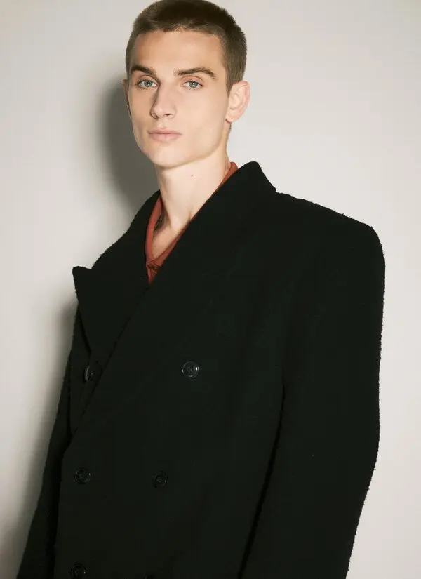 Martine Rose Double-breasted Shirt Overcoat