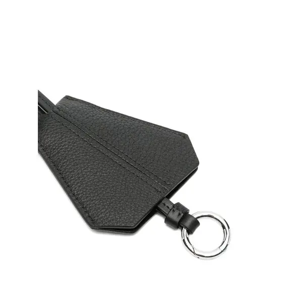 MAISON MARGIELA Geometric Leather Loop Keyring