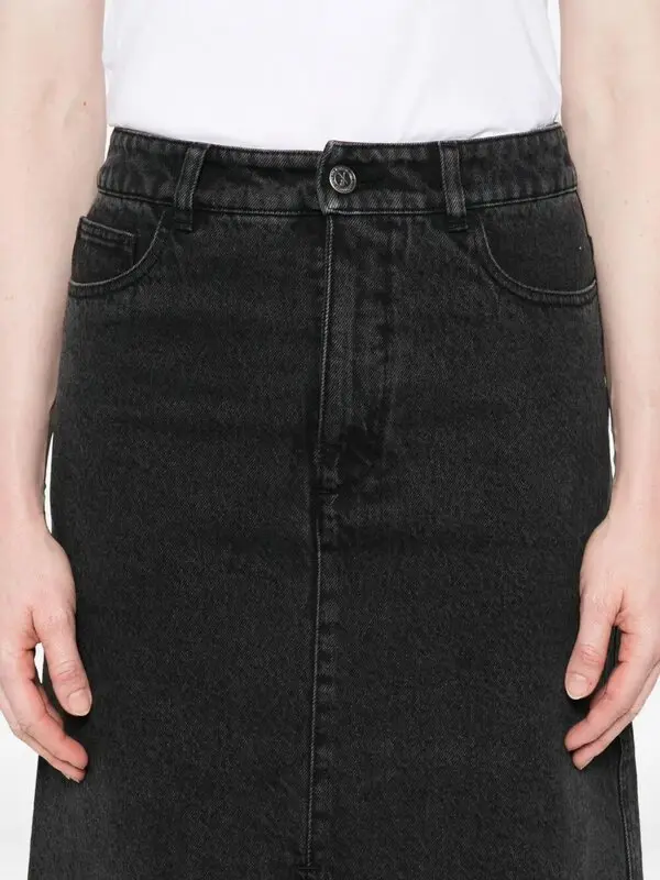 A.p.c. Georgia Denim Midi Skirt