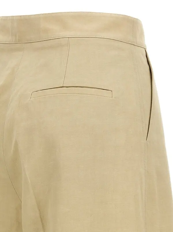 YVES SALOMON Linen Trousers