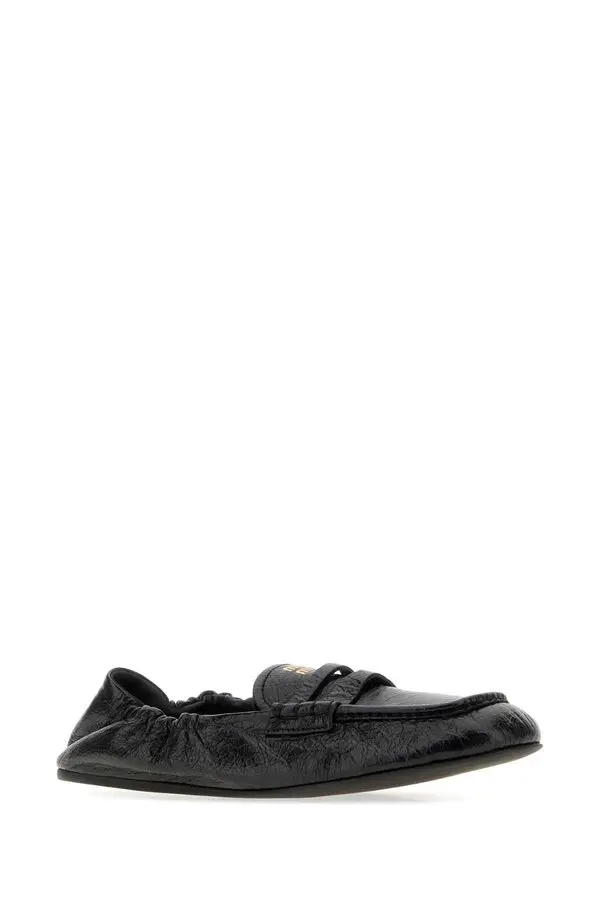 Miu Miu Leather Loafers
