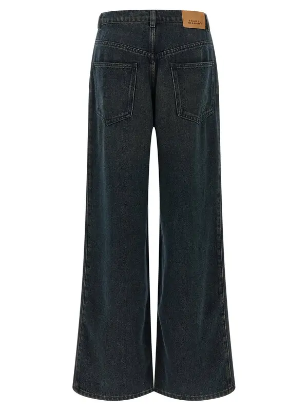 Isabel Marant Étoile Rodayna Wide-leg Jeans