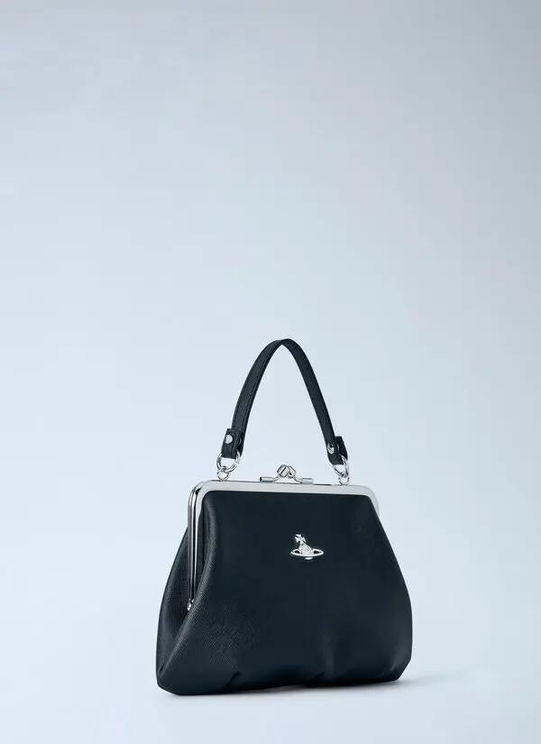 VIVIENNE WESTWOOD Textured Leather Granny Frame Purse