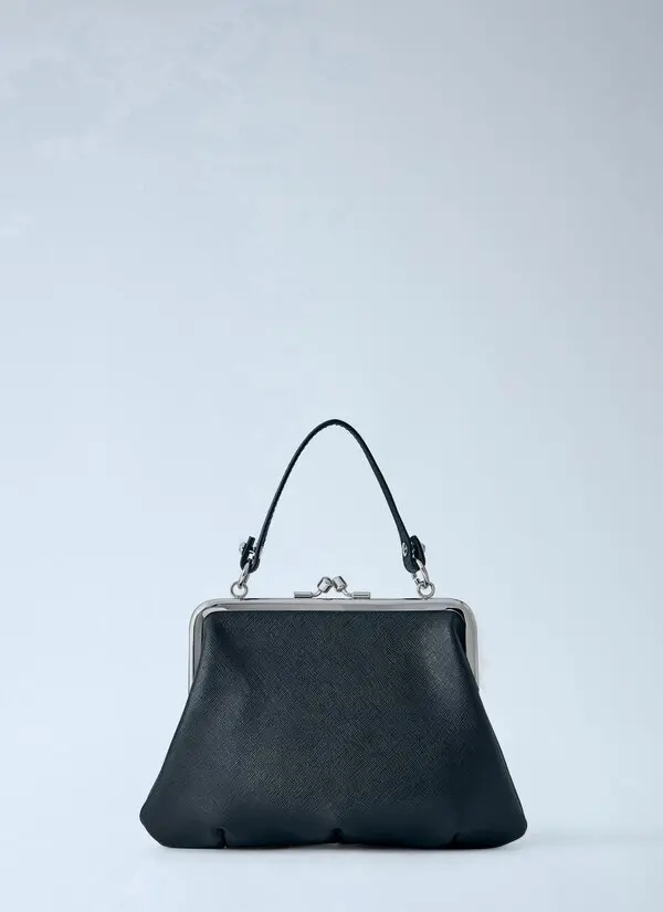 VIVIENNE WESTWOOD Textured Leather Granny Frame Purse