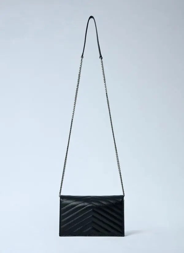 Saint Laurent Cassandre Envelop Chain Wallet