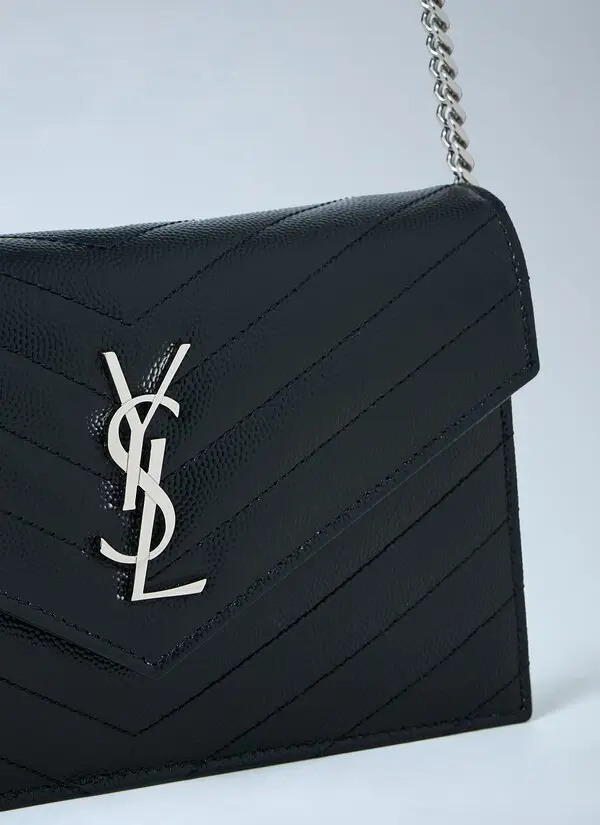 Saint Laurent Cassandre Envelop Chain Wallet