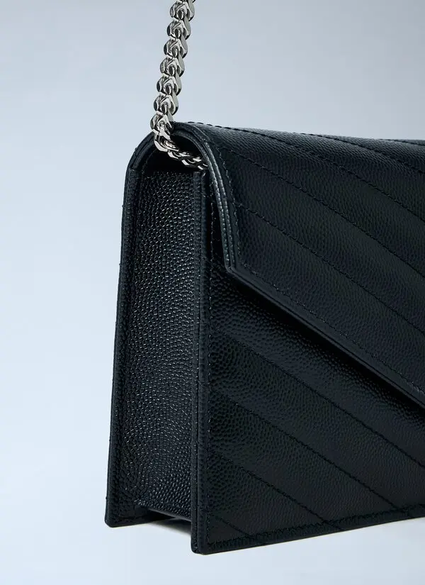 Saint Laurent Cassandre Envelop Chain Wallet