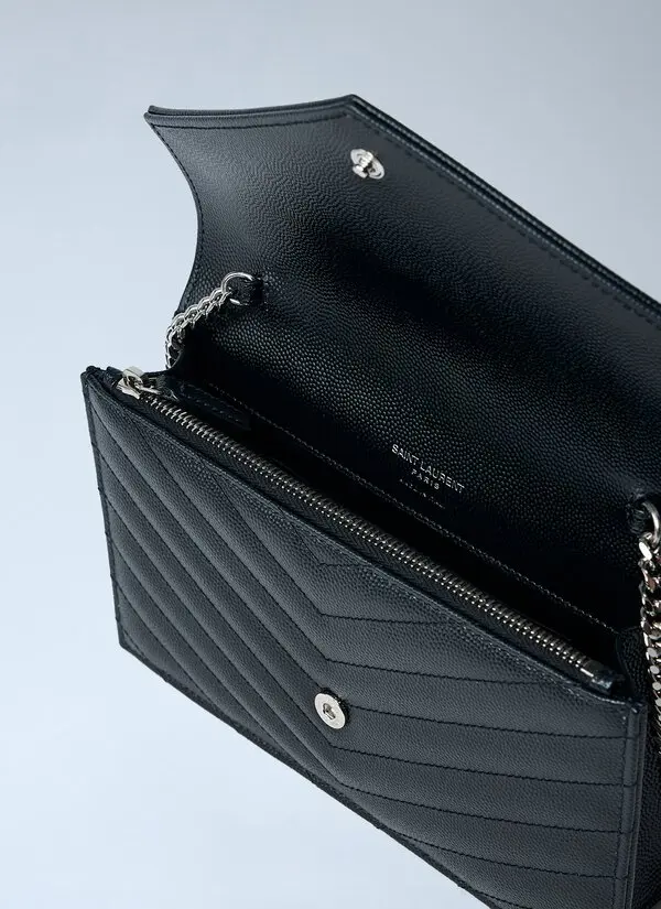 Saint Laurent Cassandre Envelop Chain Wallet