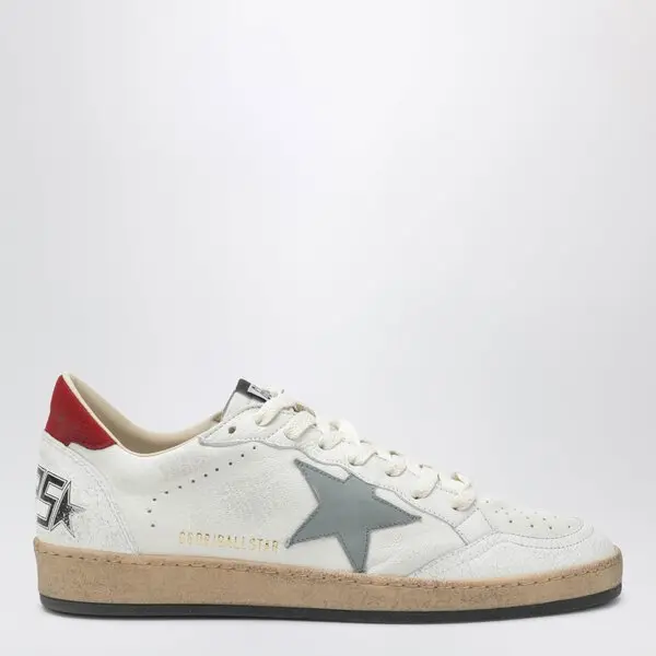 GOLDEN GOOSE Ballstar Sneakers /blue/red - White