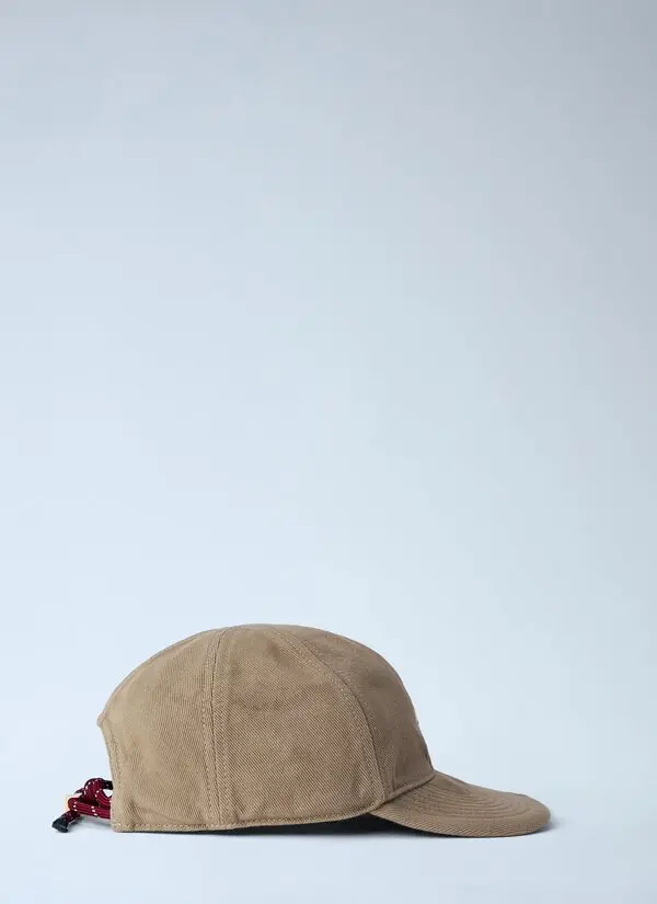 Miu Miu Embroidered Logo Cotton Cap