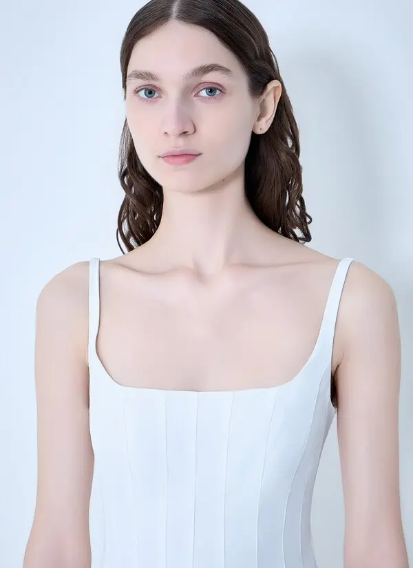 Jacquemus La Robe Agave Midi Dress