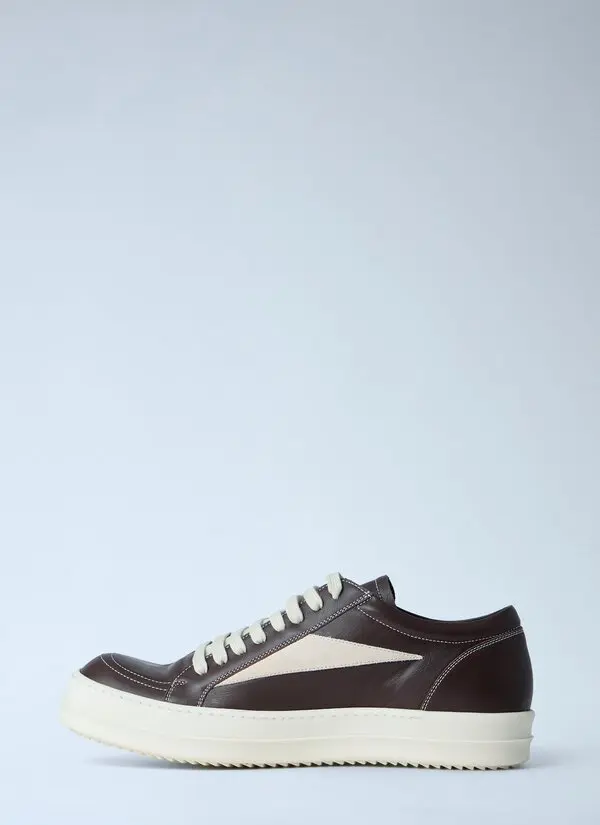 Rick Owens Leather Sneakers