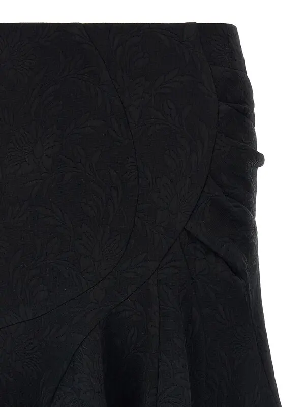 Dries Van Noten Sibel Midi Skirt