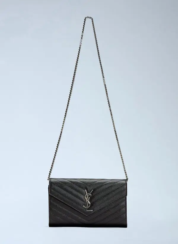 Saint Laurent Monogrammed Wallet Bag