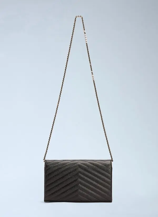 Saint Laurent Monogrammed Wallet Bag