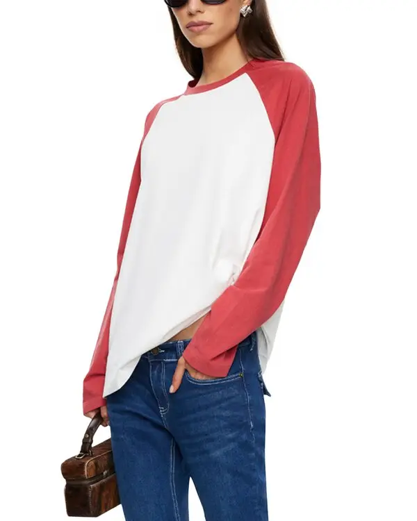Lioness Kravitz Cotton Blend Baseball Tee
